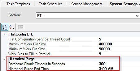 Historical Purge framework